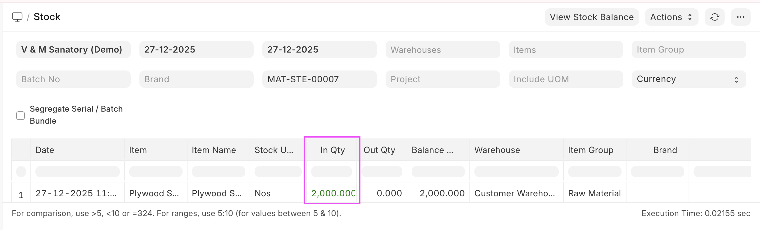Subcontracting Inward / Company Job Work Process (Version-16)